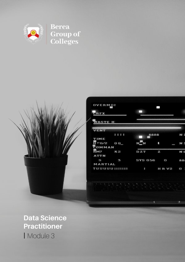 Data Science Practitioner - Module 3 by E-Publishing