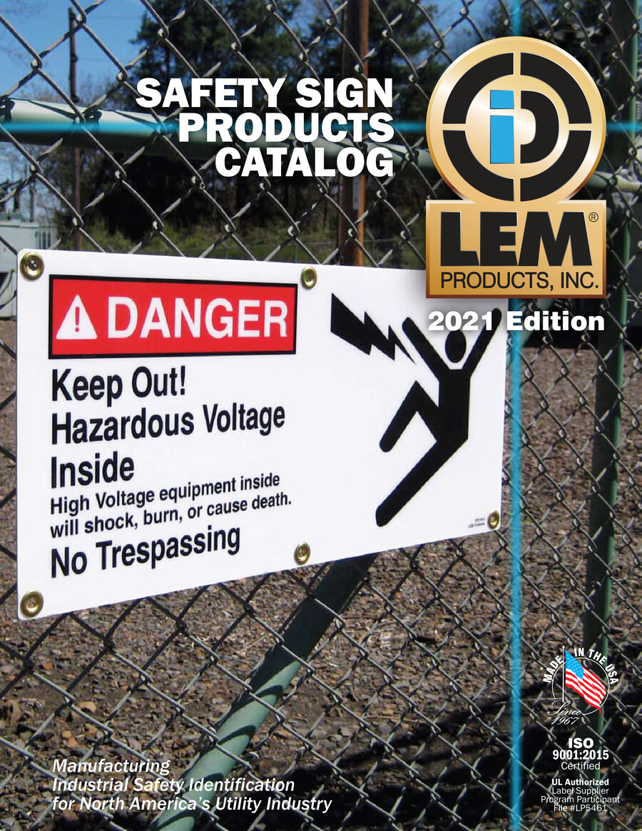 Safety Sign Products Catalog by John Krause - Flipsnack