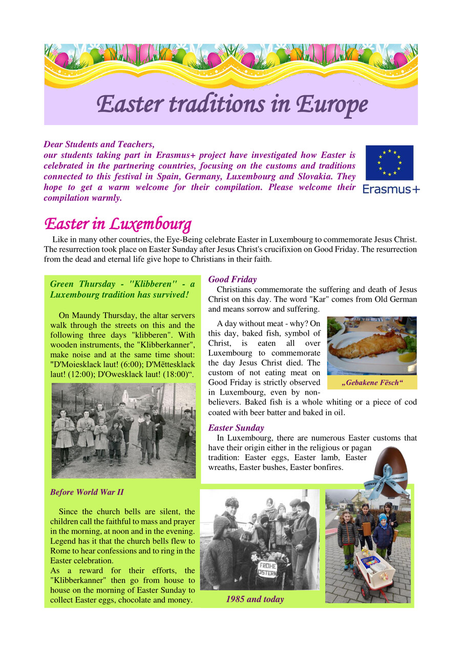 EASTER IN EUROPE by - Flipsnack