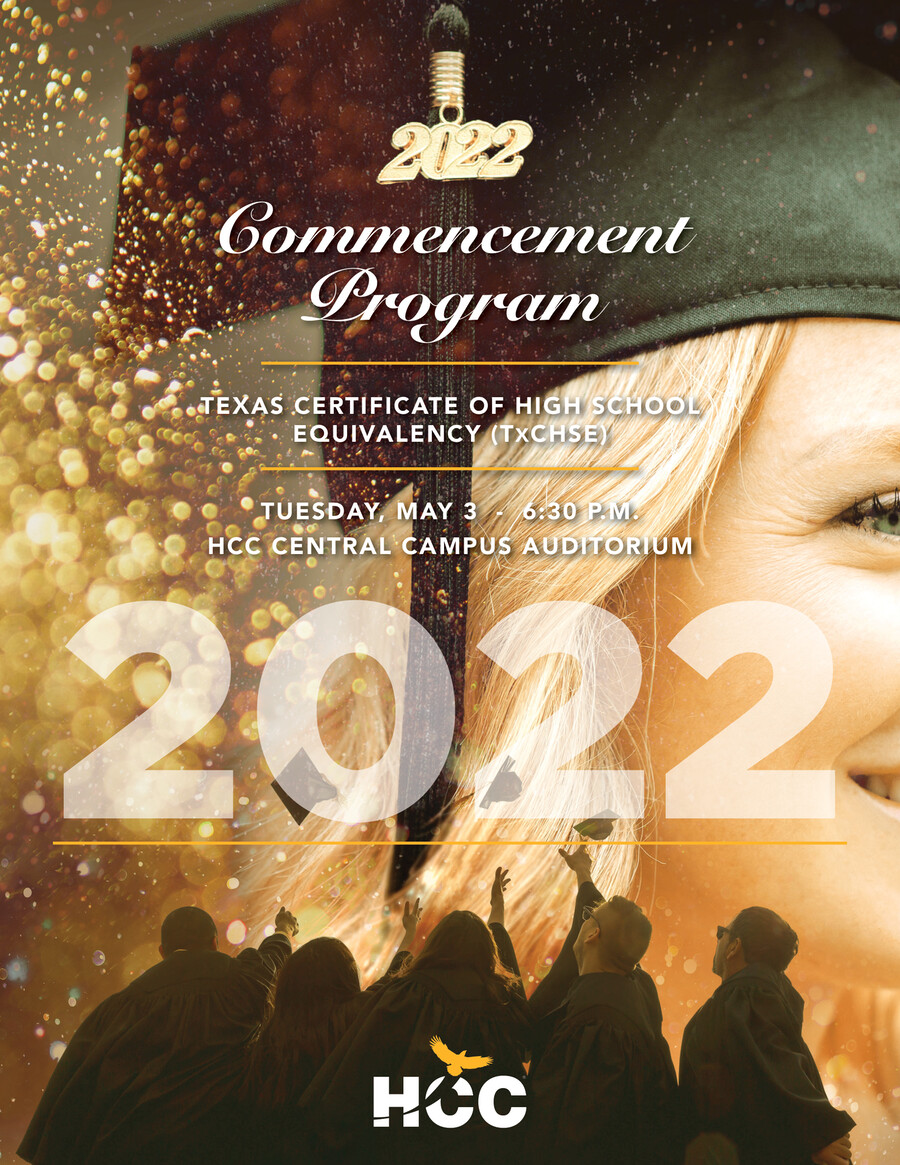 2022 TxCHSE Graduation Program by HCC Communications - Flipsnack