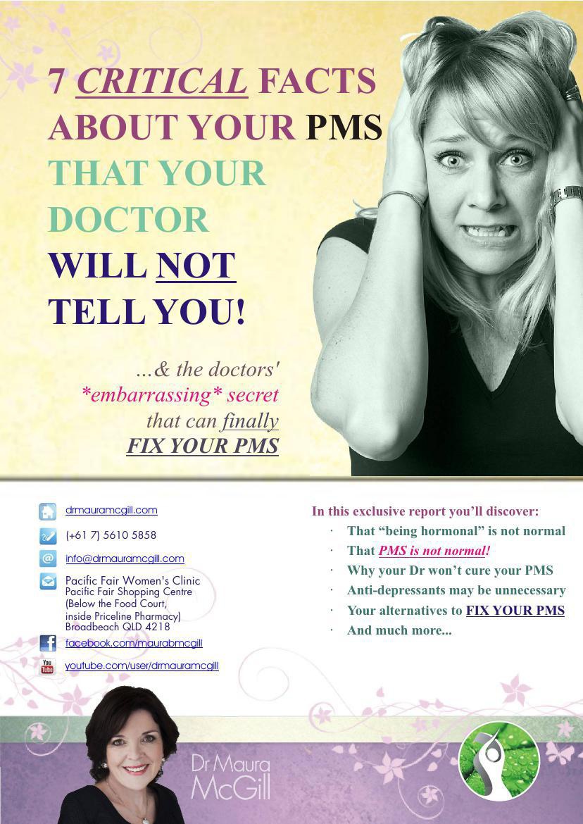FREE PMS Report 7 Critical Facts About PMS by Dr Maura McGill - Flipsnack
