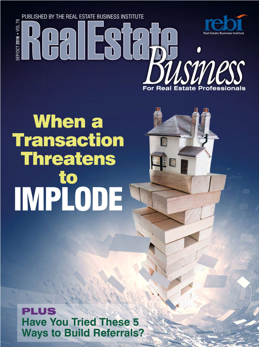 Real Estate Business Magazine: September/October 2016 by... - Flipsnack