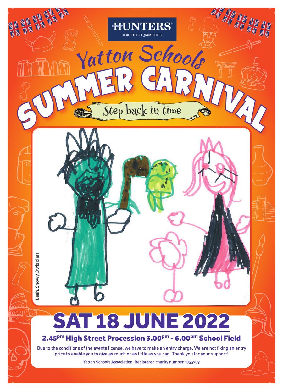 Yatton Schools Summer Carnival Programme 2022 by Laura Bacon - Flipsnack