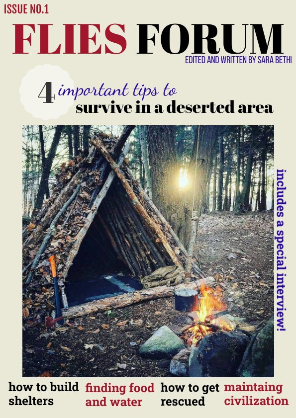 Lord of the Flies Survival Guide by Sarayu Bethi - Flipsnack