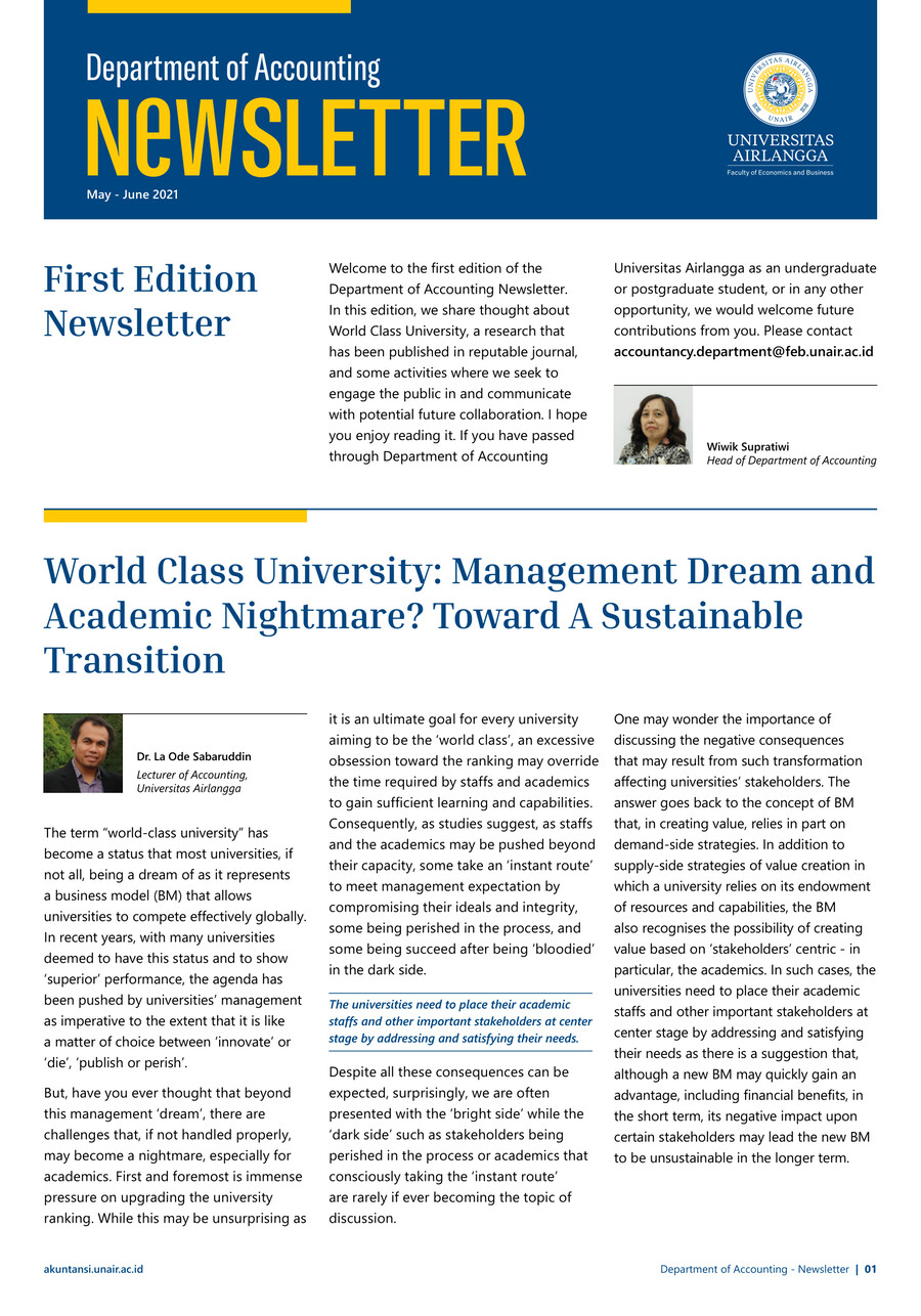 Accounting-Newsletter-E01-May-June-2021 by accountingunair - Flipsnack