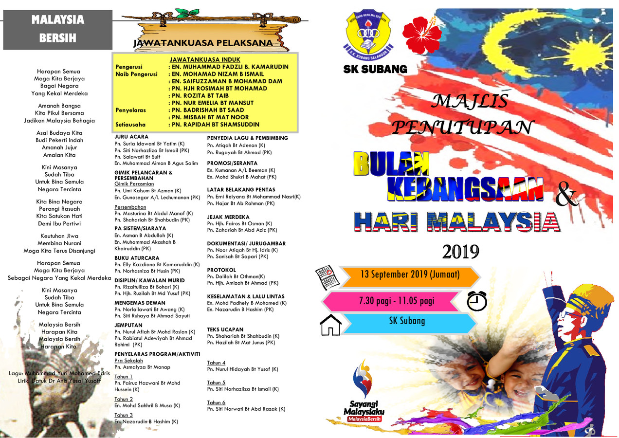 2019 BUKU PROGRAM MERDEKA 2019 by Nurul - Flipsnack