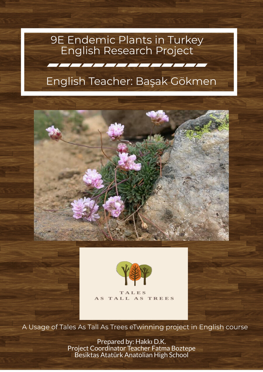 9E Endemic Plants in Turkey English Research Project by Hakkı Demir ...