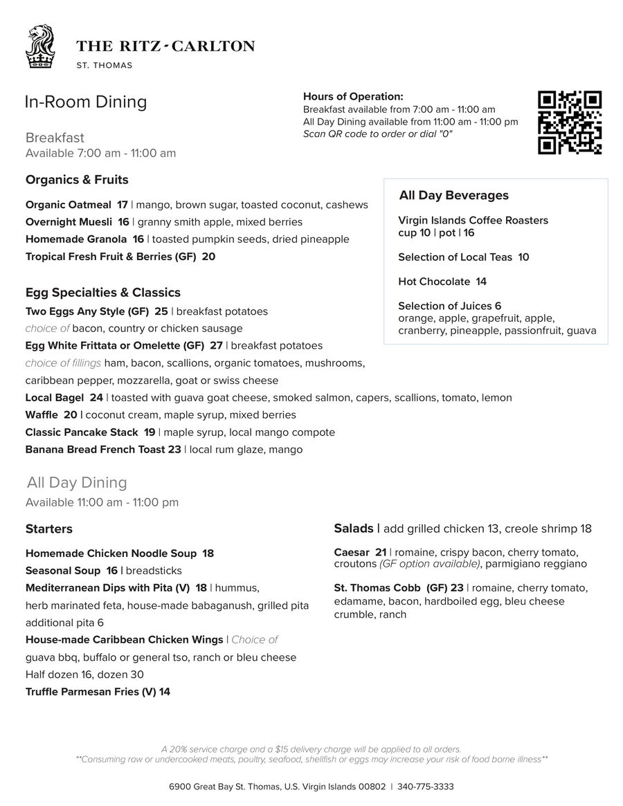 In Room Dining Menu by Abbi Clack - Flipsnack