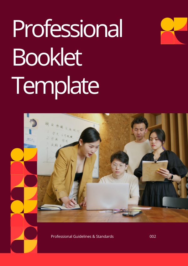 Professional Booklet Template by Flipsnack templates - Flipsnack