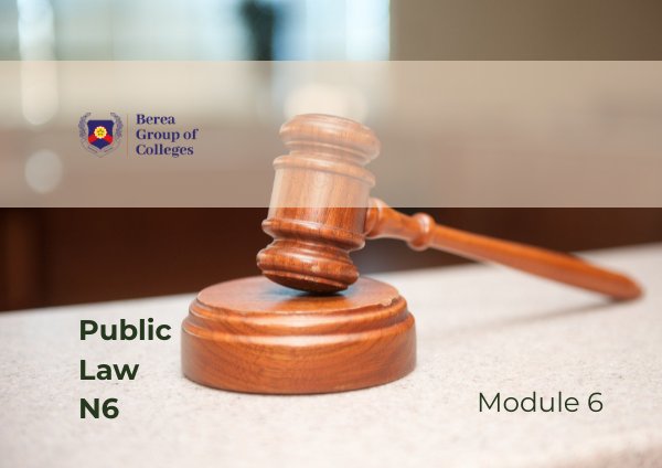 Public Law N6 Module 6 by E-Publishing - Flipsnack