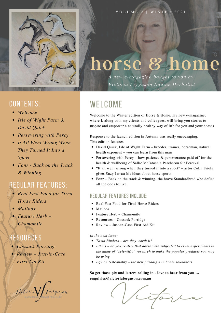 Horse & Home, by Victoria Ferguson - Volume 2 / Winter 2021 by Victoria ...