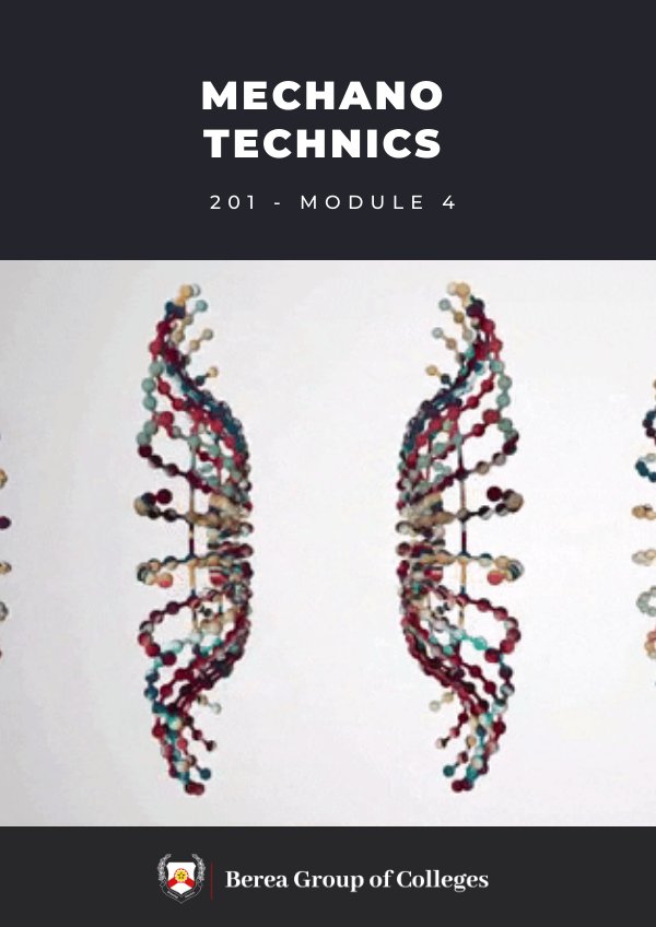 Mechanotechnics 201 Module 4 by E-Publishing
