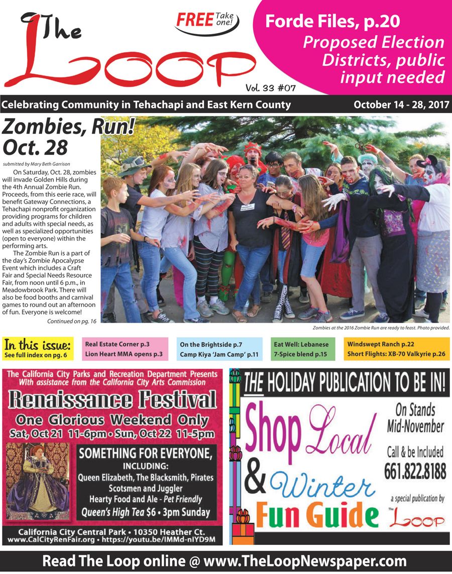 The Loop Newspaper Vol 33 No 07 - Oct 14 to 28, 2017 by Robert - Flipsnack
