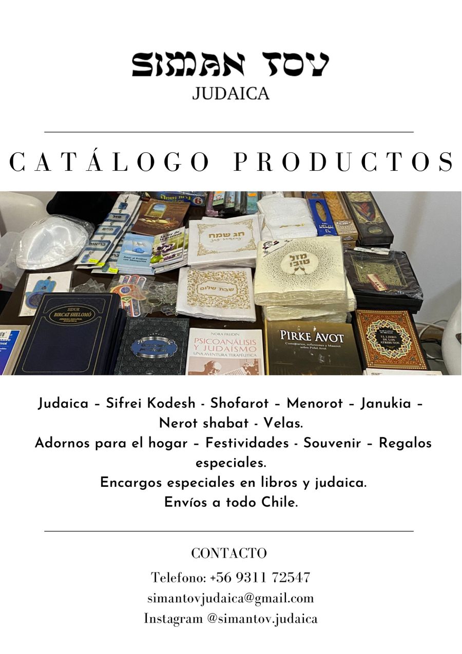 CATALOGO SIMAN TOV by Gabriel Escanilla - Flipsnack