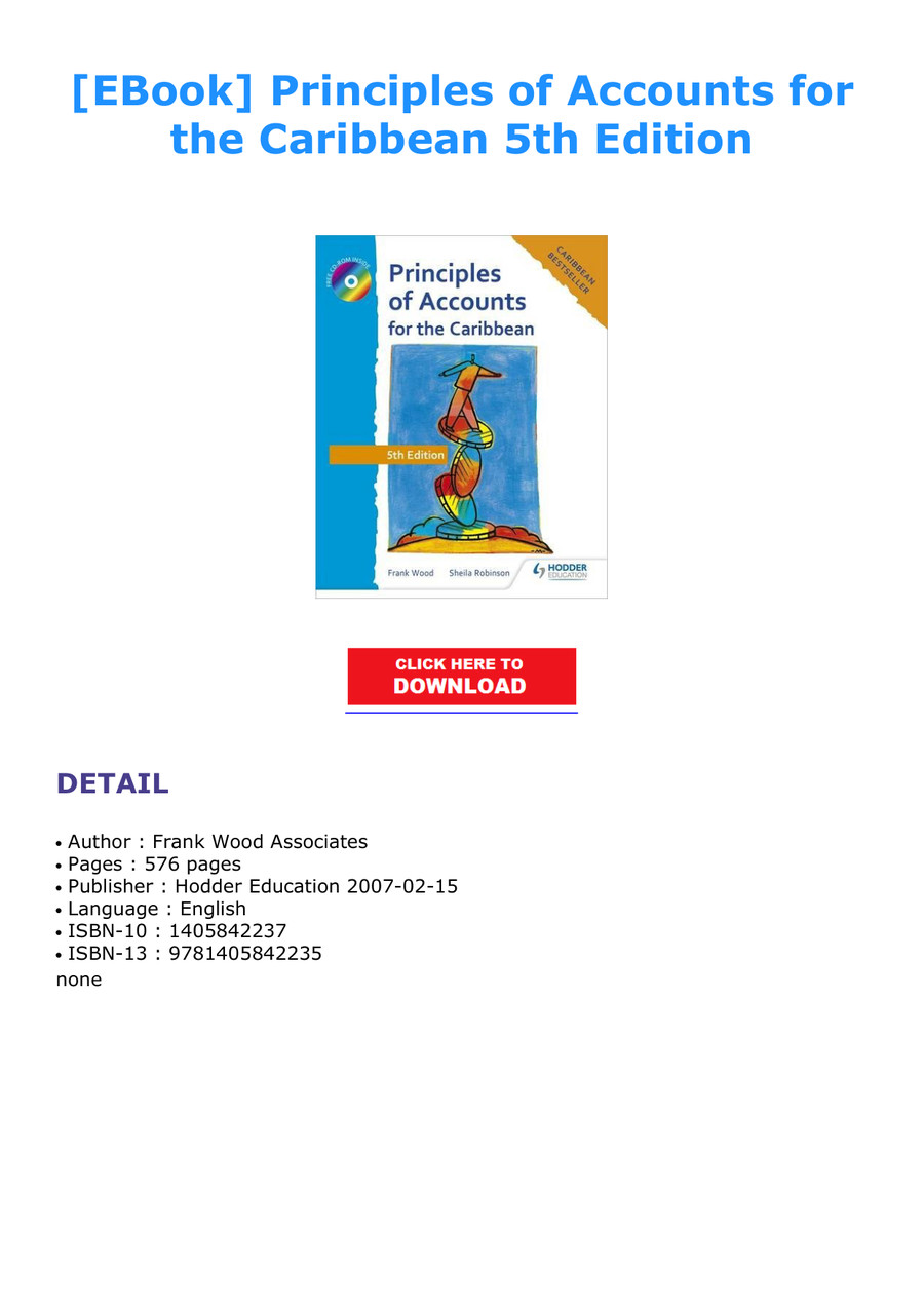 [EBook] Principles of Accounts for the Caribbean 5th Edition by maldo ...