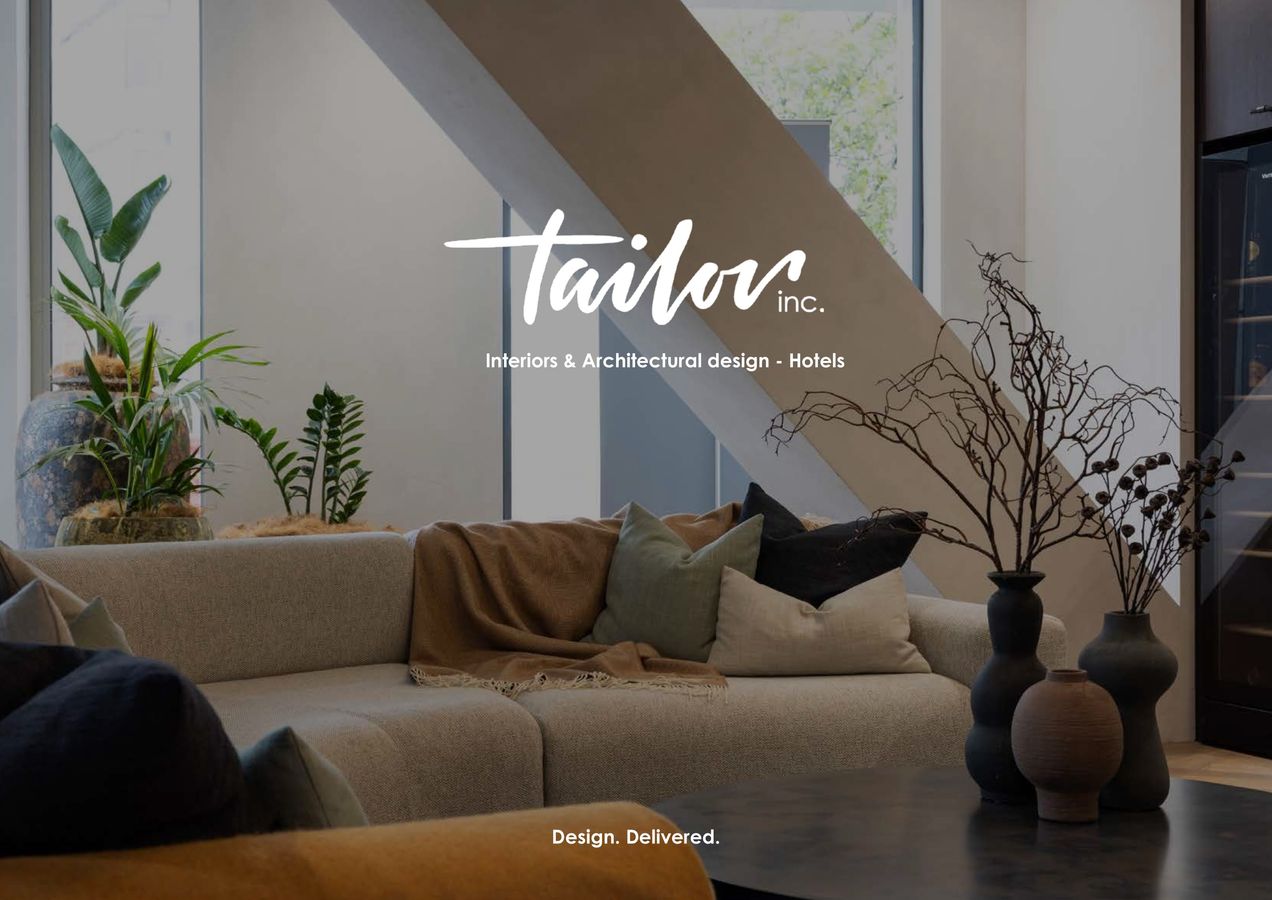 Tailor Inc Credentials Hotel 2023 by Tailor Inc. - Flipsnack