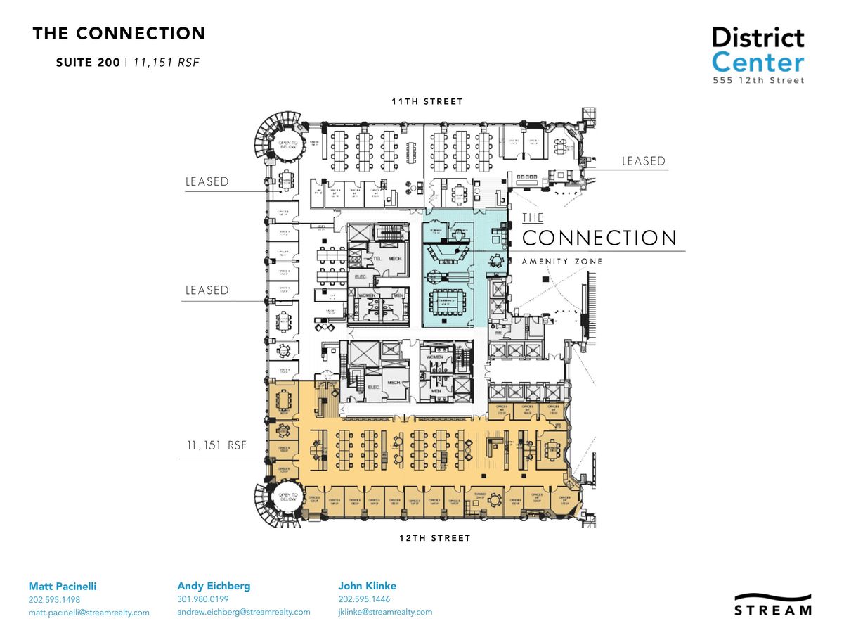 555 12th Street - Floor Plans by Stream Realty Partners