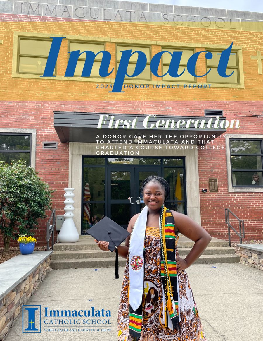 Immaculata Catholic School Donor Impact Report 2023 by Robyn - Flipsnack