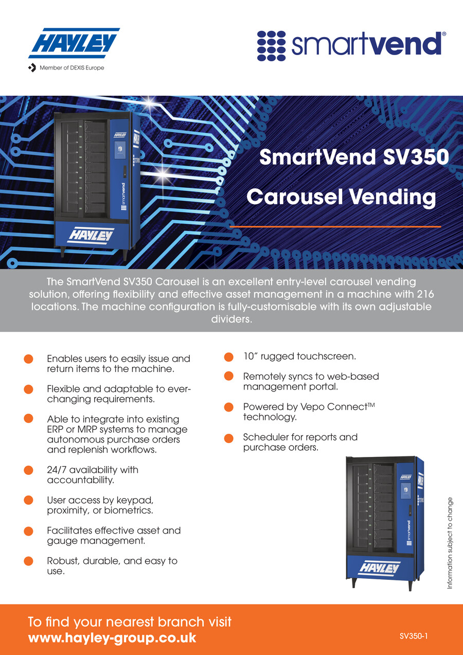 SV350-1 SmartVend - Carousel Vending v3 by HAYLEY DEXIS - Flipsnack