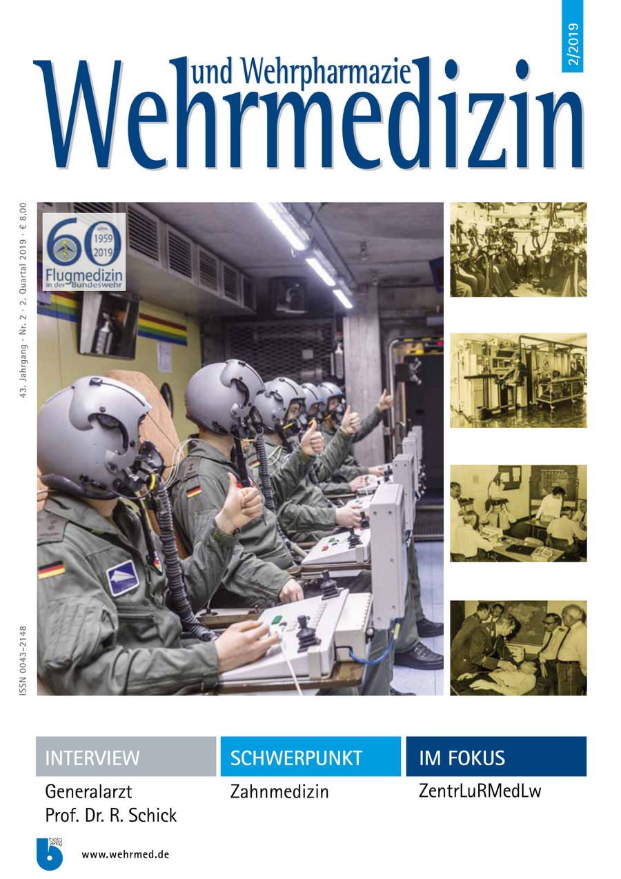 Wehrmedizin und Wehrpharmazie 2019-2 by CPM Verlag GmbH - Flipsnack