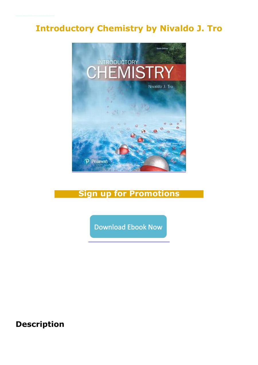 Introductory Chemistry by Nivaldo J. Tro by kanden abdulahi - Flipsnack