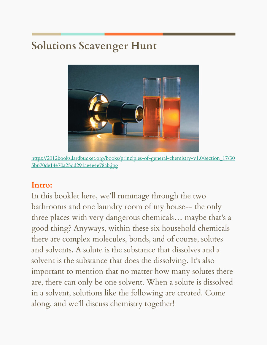Solutions Scavenger Hunt by watson - Flipsnack