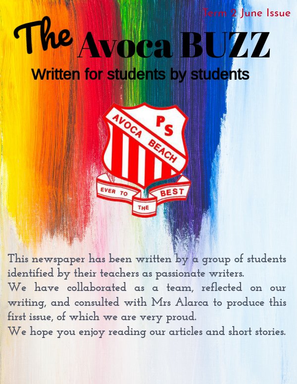 Avoca Beach PS 2019 Newspaper by Ashleigh Alarca - Flipsnack