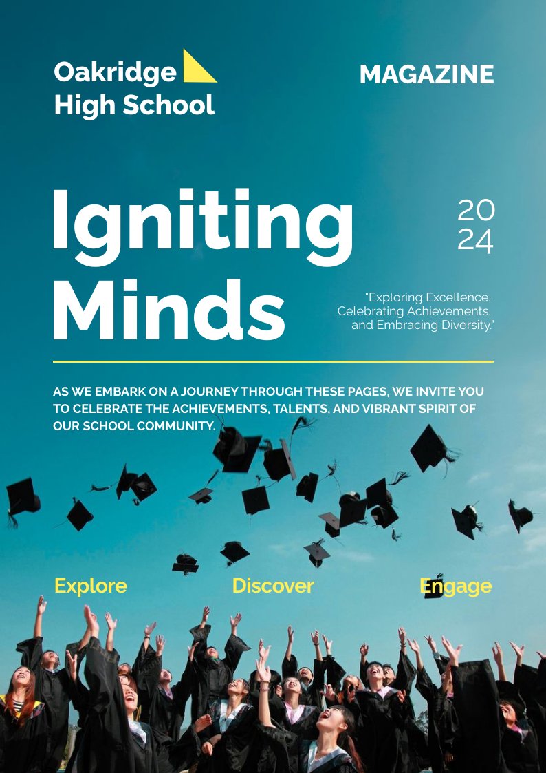 Interactive School Magazine Template by Flipsnack templates - Flipsnack