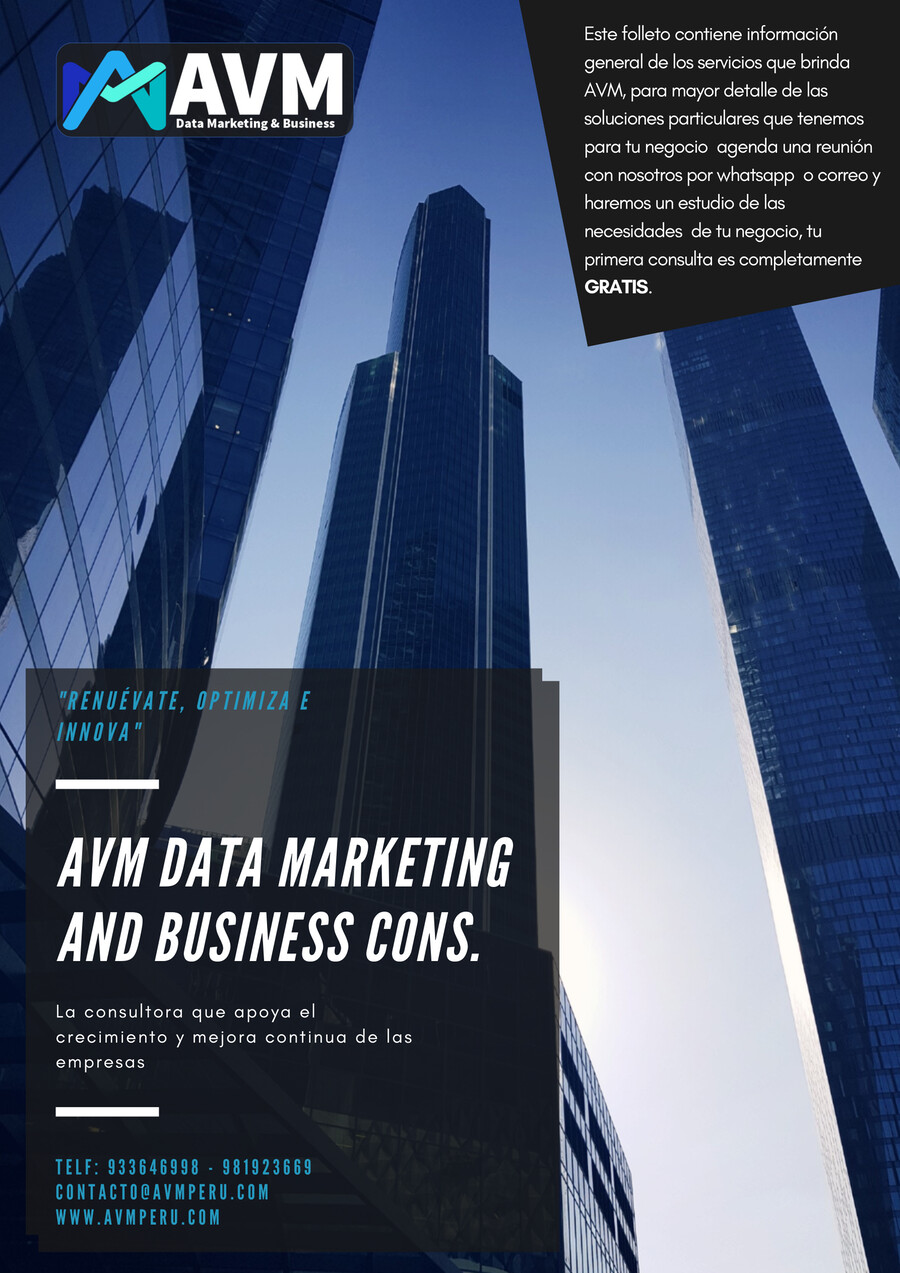 AVM DATA MARKETING AND BUSINESS by - Flipsnack