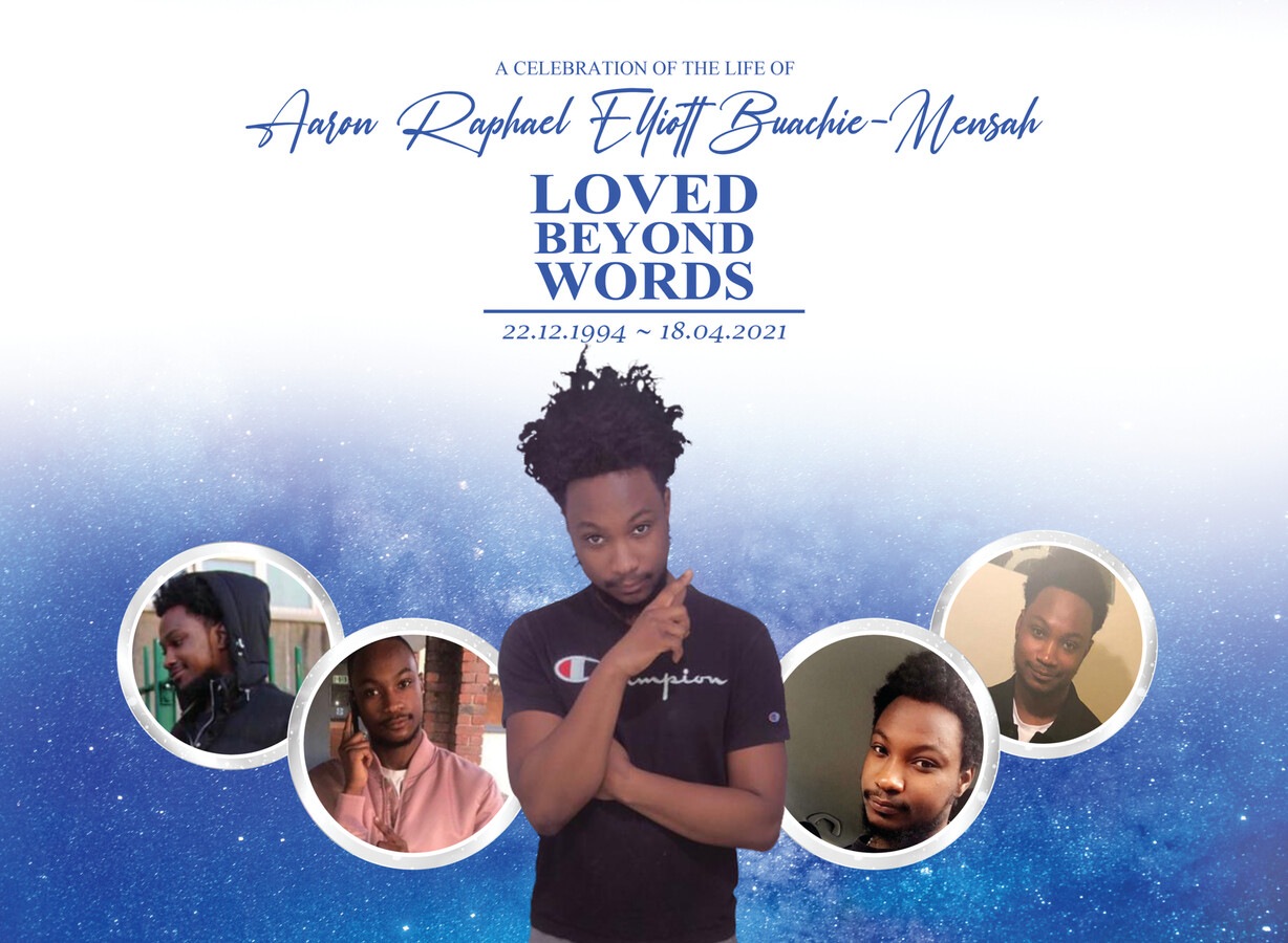 AARON RAPHAEL ELLIOTT BUACHIE-MENSAH CELEBRATION OF LIFE BOOK by A O ...