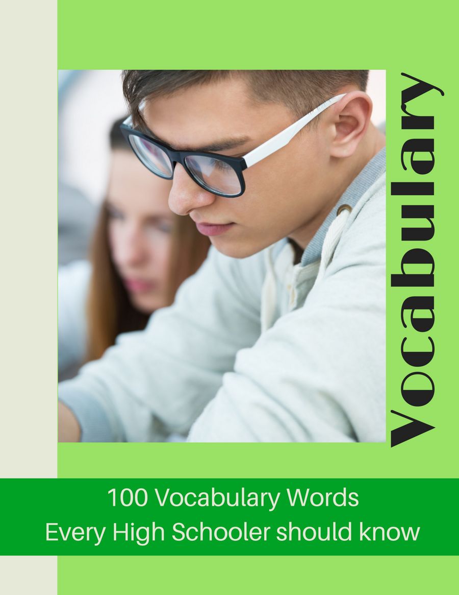 High School 100 Words Vocabulary - Complete unit - CHSH - Teach by CHSH ...