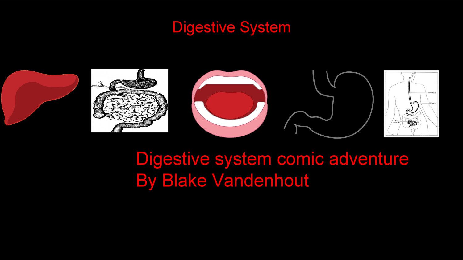 Digestive System comic adventure by Blake Vandenhout - Flipsnack