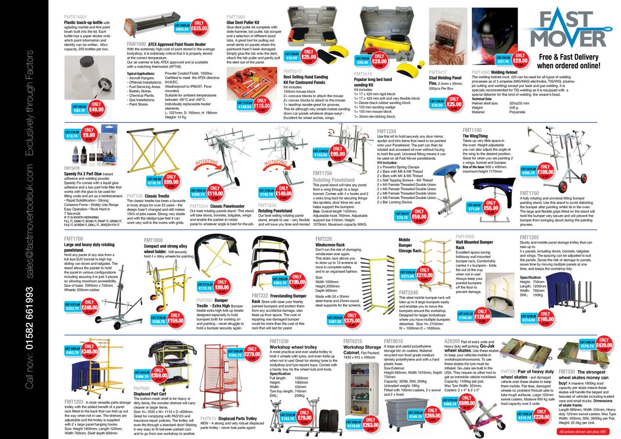 FAST MOVER TOOLS A3 Special Offer Sheets Feb - July 2018 by Fast Mover ...