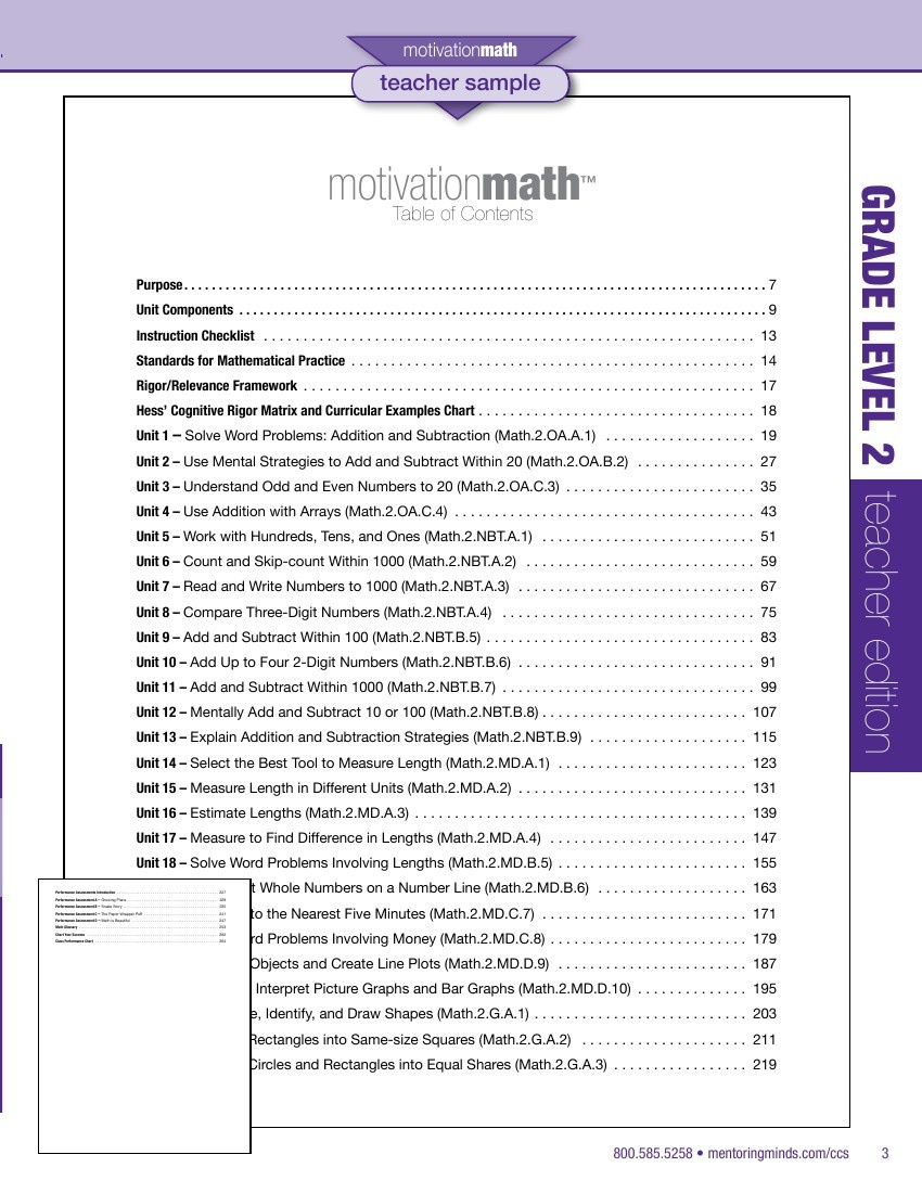 CCS Motivation Math Level 2 TE by MentoringMinds - Flipsnack