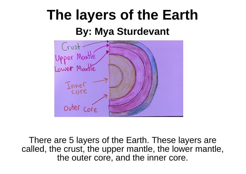 Layers of the Earth flipbook by 10152003 - Flipsnack