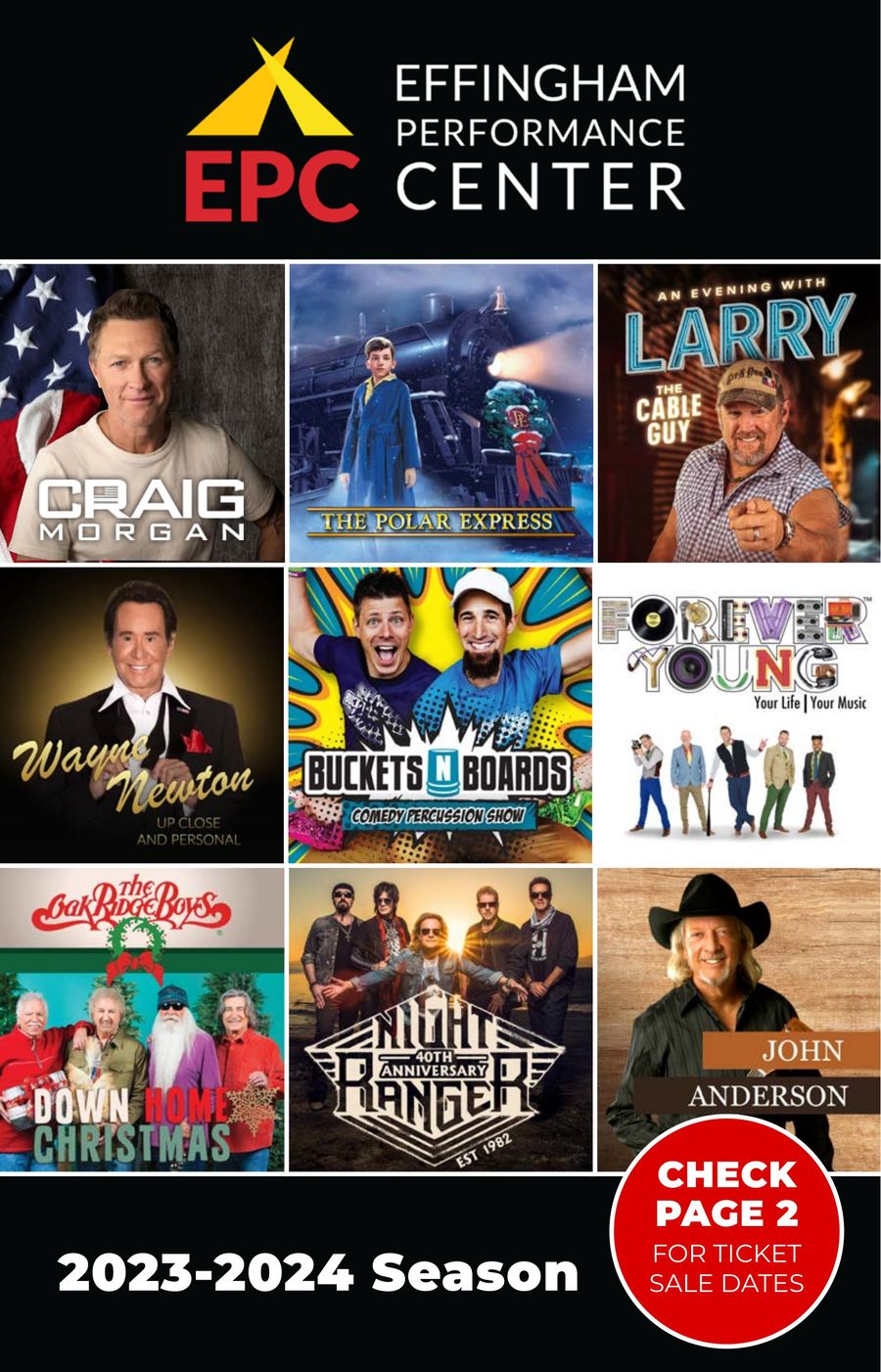 Effingham Performance Center Season 14 Brochure by Kim Jansen - Flipsnack