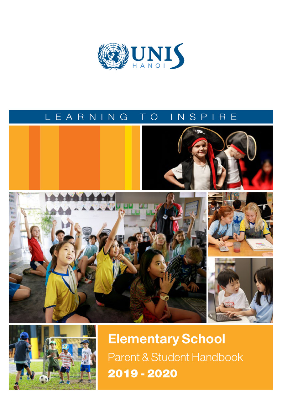 Parent & Student Elementary School Handbook 2019-2020_EN by UNIS Hanoi ...