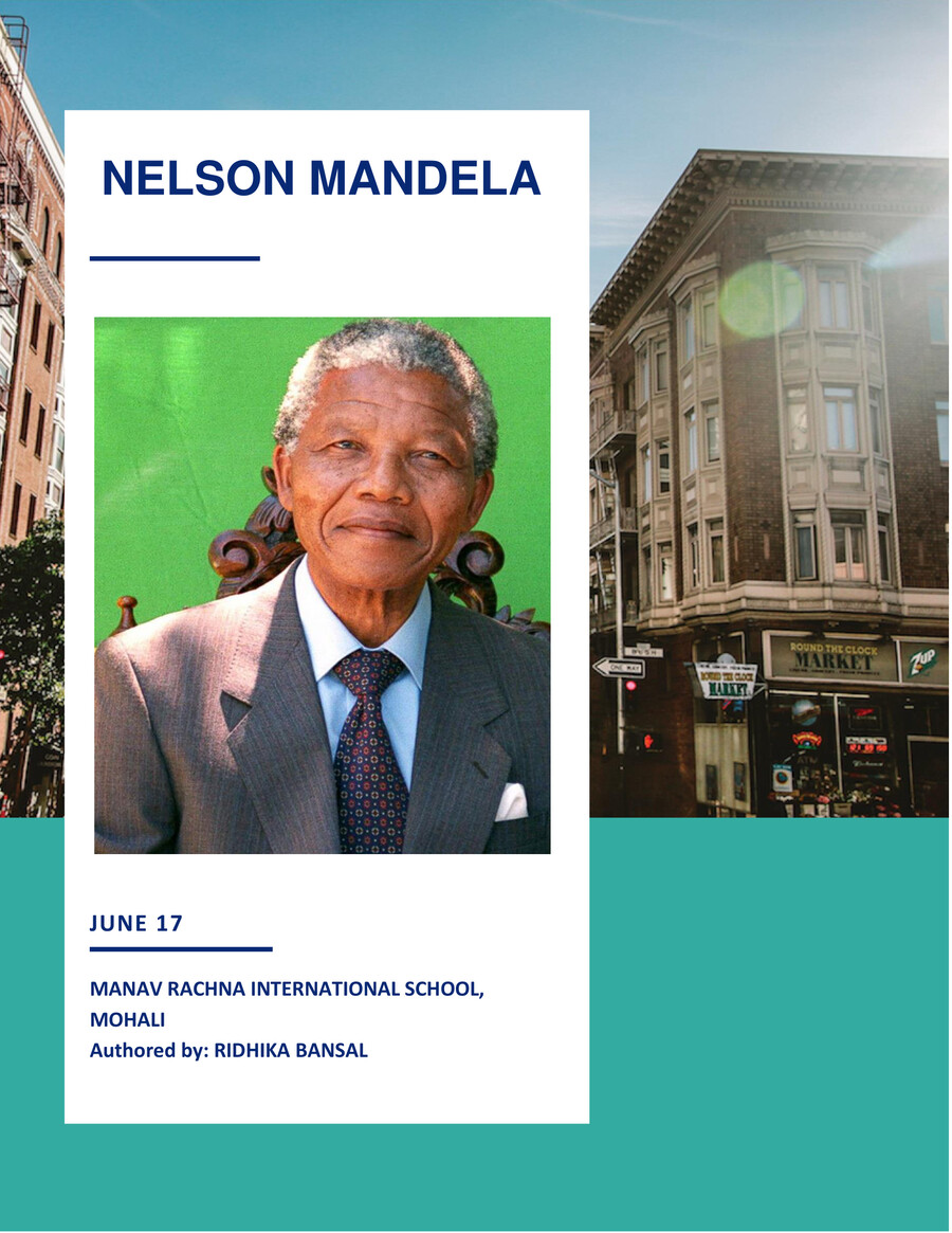 FLIPBOOK:- NELSON MANDELA by Ridhika Bansal - Flipsnack
