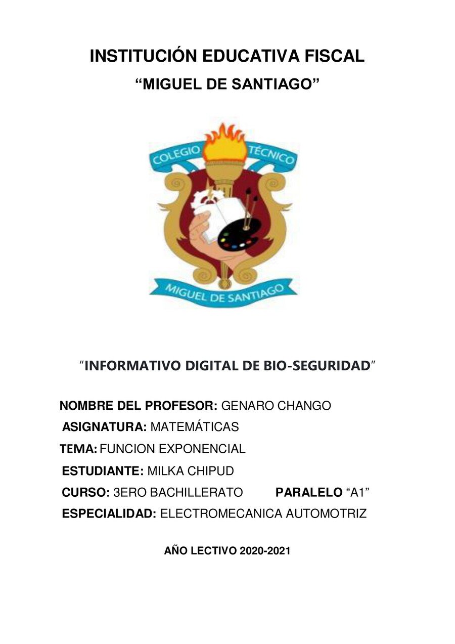 “INFORMATIVO DIGITAL DE BIO-SEGURIDAD” by Mika Chipud - Flipsnack