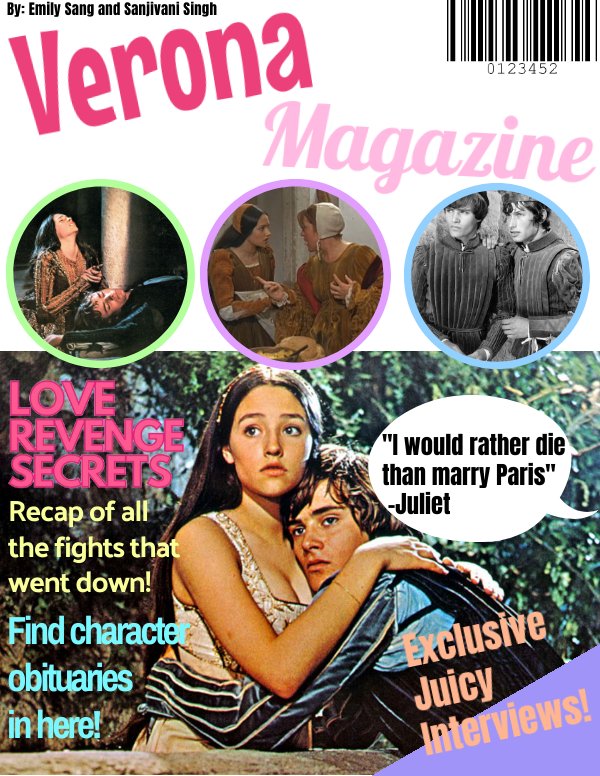 Romeo and Juliet Magazine by Emily Sang - Flipsnack