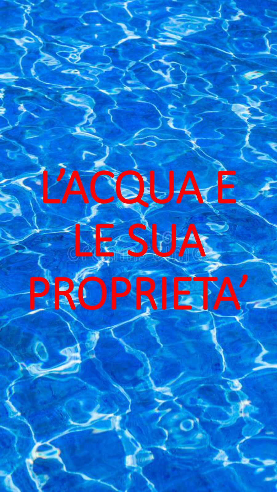 L’ACQUA E LE SUA PROPRIETA’ by GIOVANNI PACETTI - Flipsnack