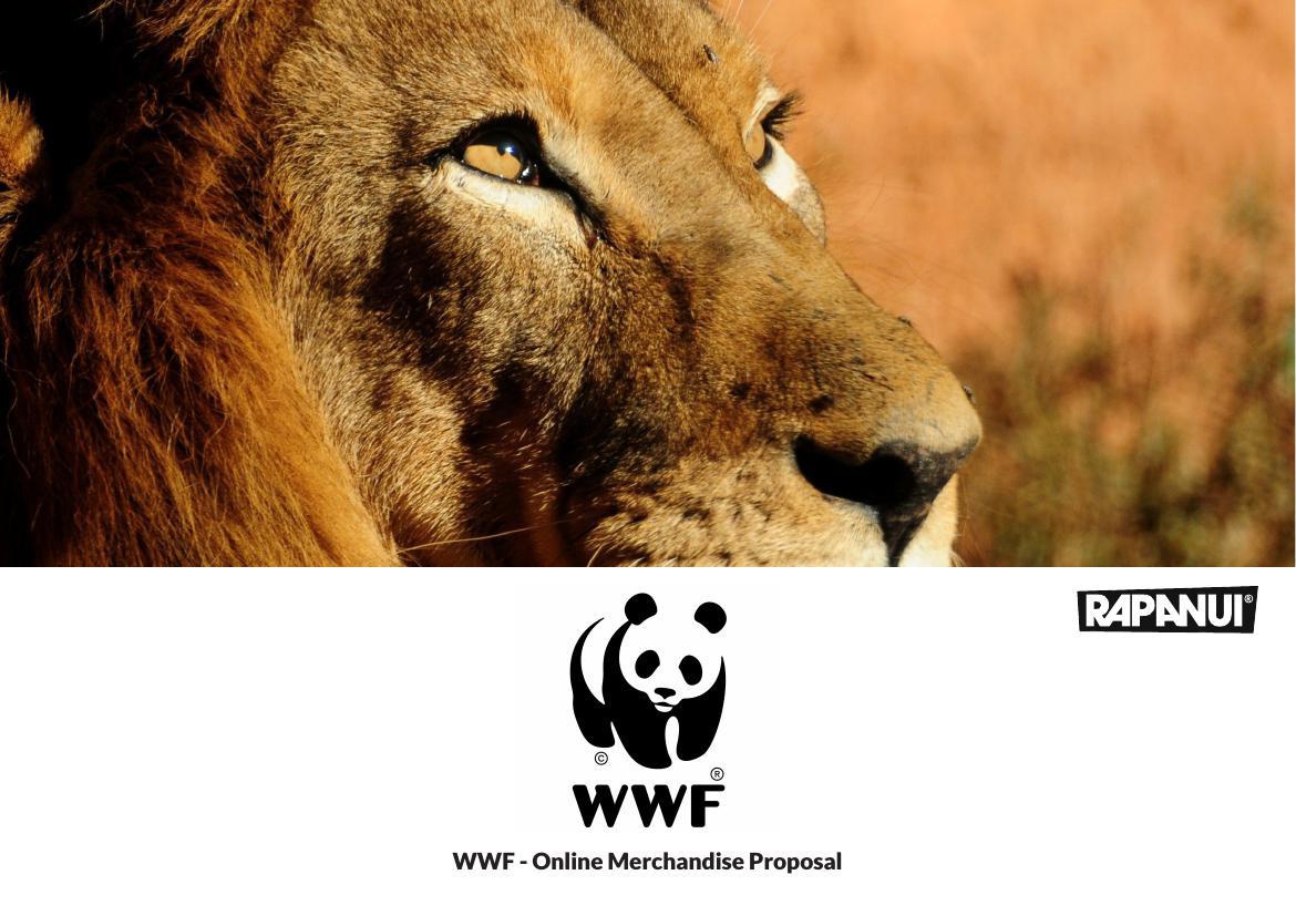 WWF Online Merchandise Proposal by Charles - Flipsnack