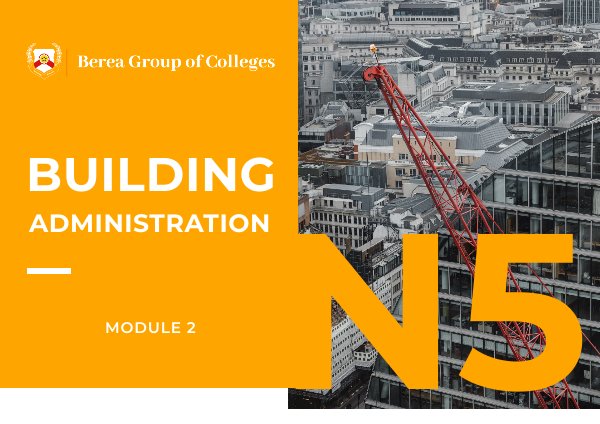 Building Administration N5 Module 2 by E-Publishing - Flipsnack