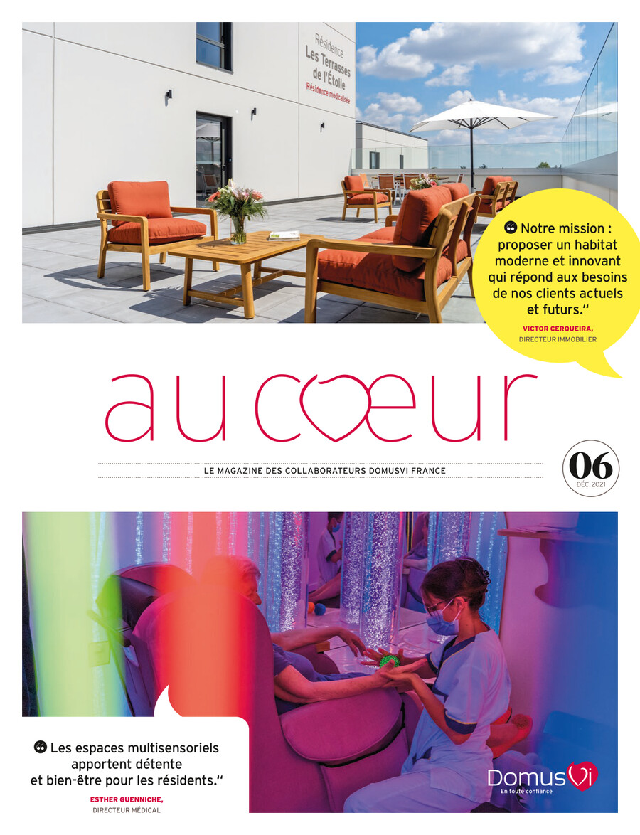 Magazine Au coeur décembre 2021 by DomusVi France - Flipsnack