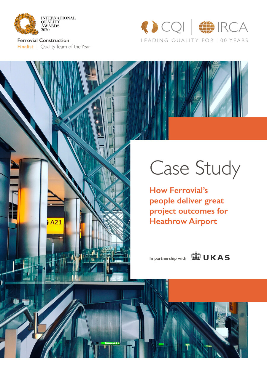Ferrovial International Quality Awards Case Study by CQI - Flipsnack