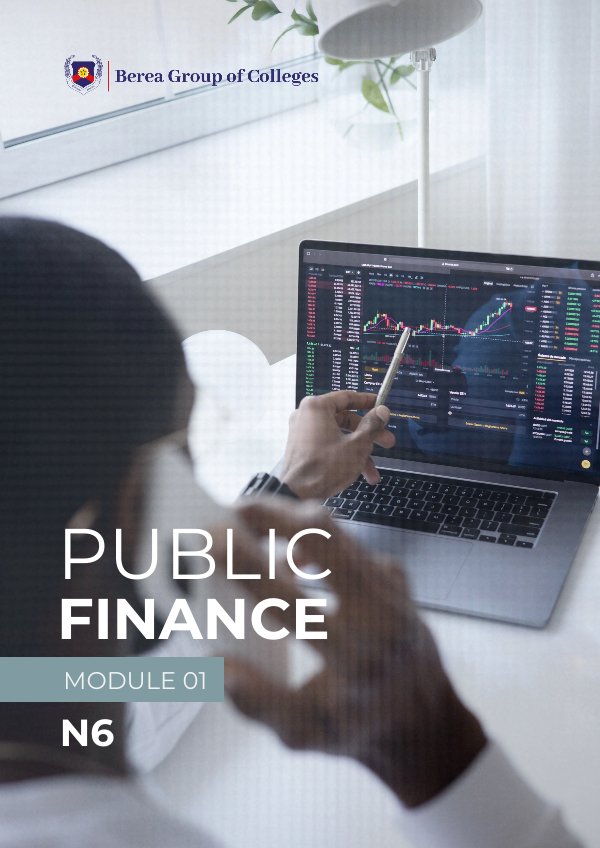 Public Finance N6 Module 1 by E-Publishing - Flipsnack