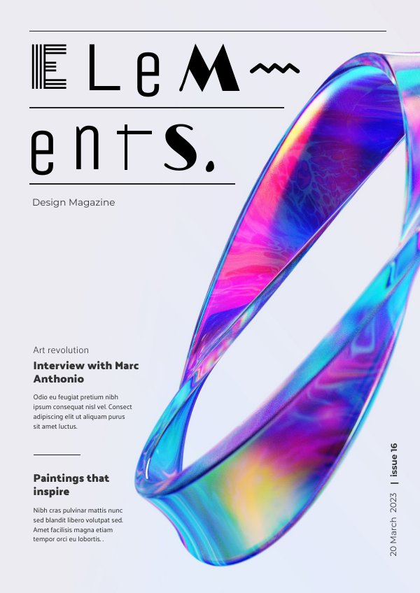 Digital Design Magazine Template by Flipsnack - Flipsnack