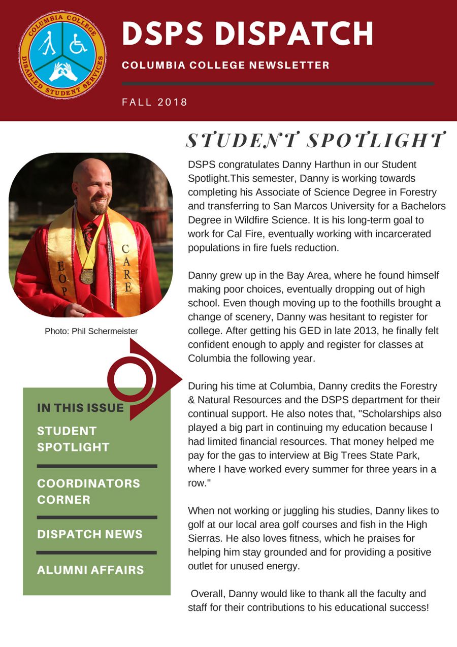 DSPS Dispatch Fall 2018 by Tracey Hickey - Flipsnack