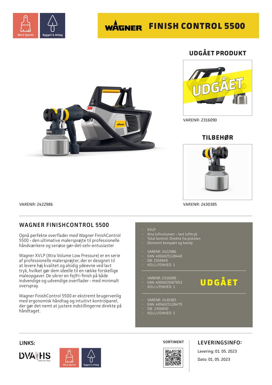 Produktblad_Wagner_Udgået_2422986_2316090 by DVA A/S - Flipsnack