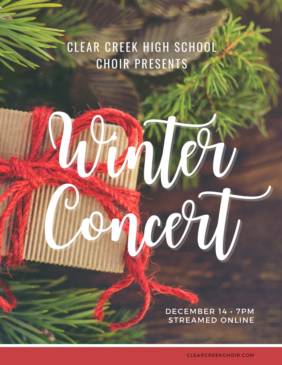Clear Creek Choir Winter Concert Program 2020 by Sean Stultz - Flipsnack